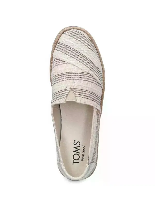 Toms Alpargata Rope Striped Slip-on Espadrilles