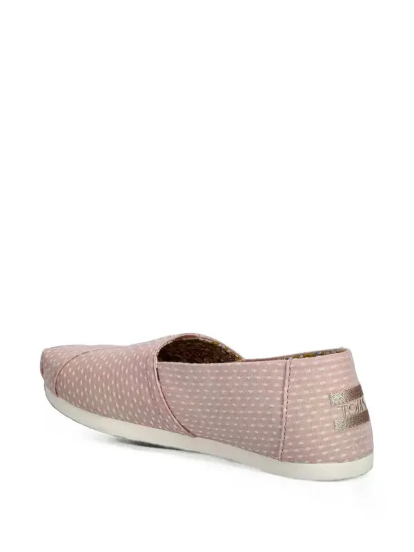 Toms Alpargata Polka-dot Slip-on Loafers