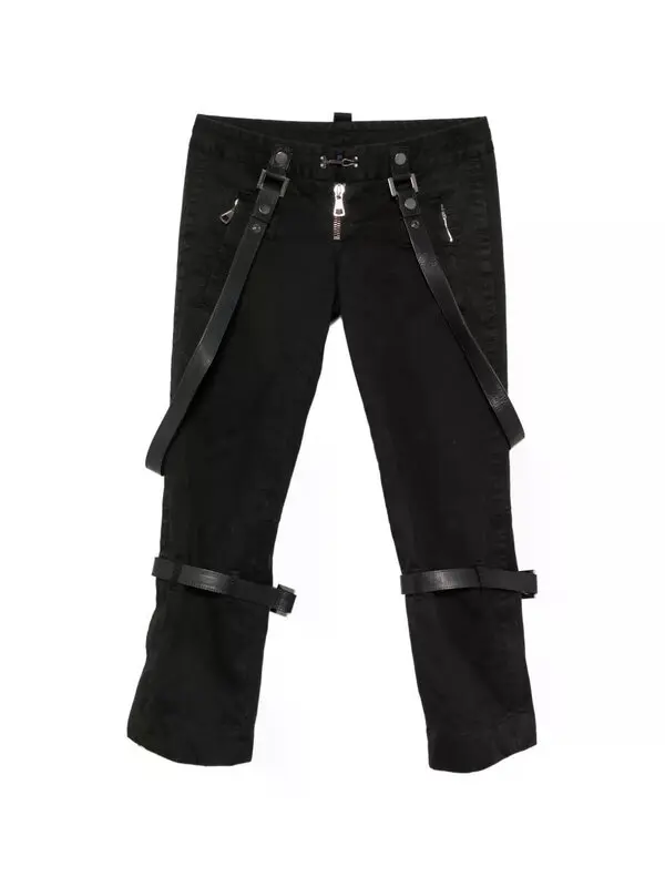 Dsquared2 2000s Strap-detail Trousers