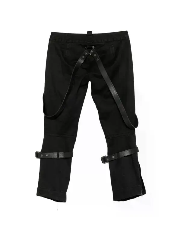 Dsquared2 2000s Strap-detail Trousers