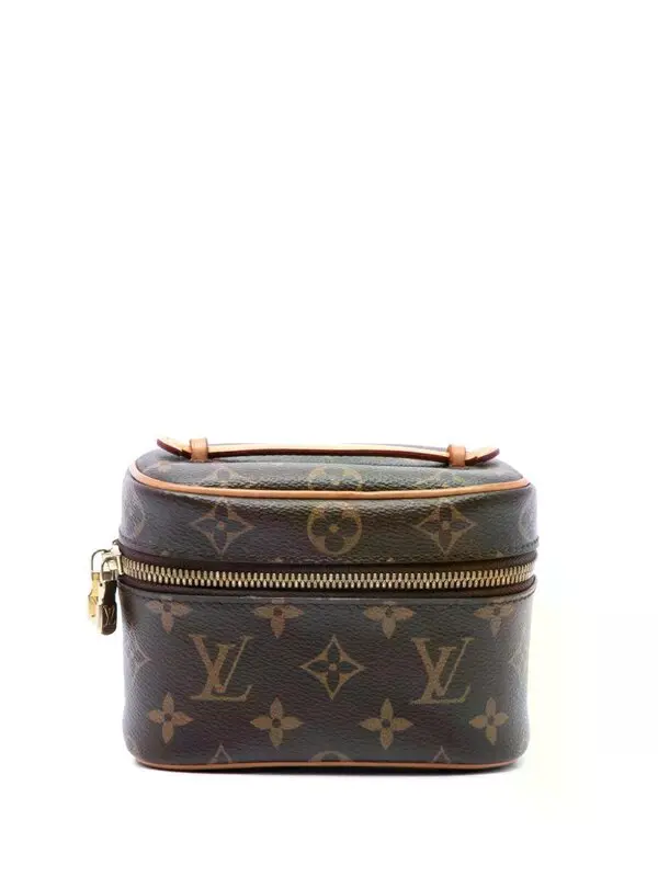 LOUIS VUITTON Monogram Nice Nano Vanity Bag
