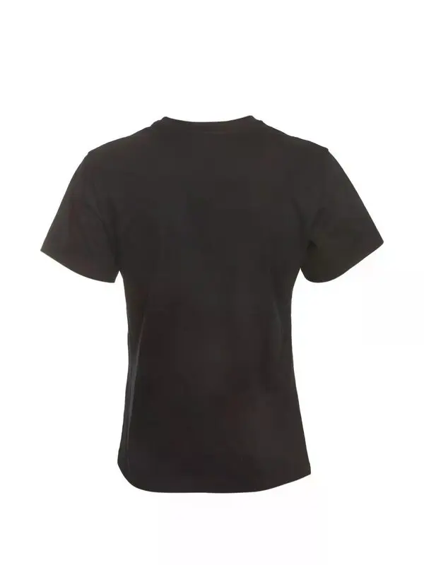 LOUIS VUITTON Reversed-logo Graphic-print Crewneck T-shirt