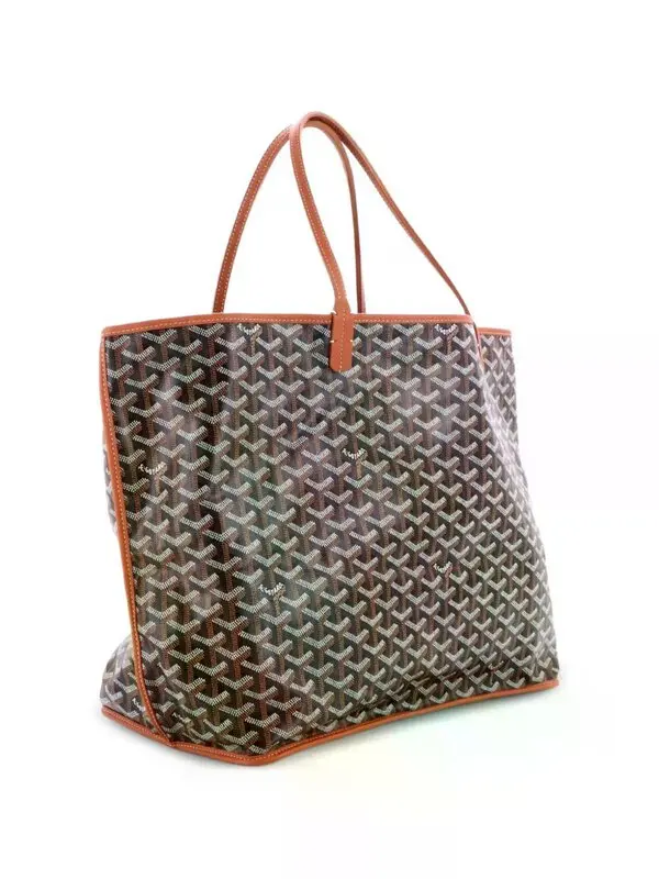 Goyard Anjou Reversible Coated Canvas Gm Tote Bag - Black