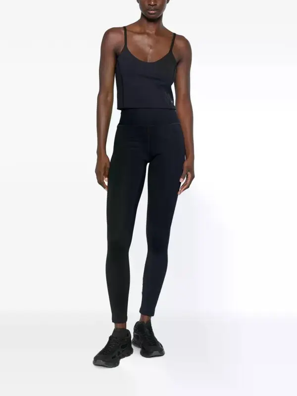 On Logo-print Tank Top - Black