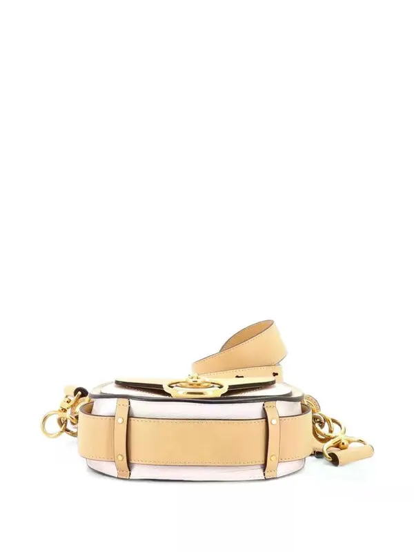 Chloé Tess Bag Embroidered Leather Small Cross Body Shoulder Bag