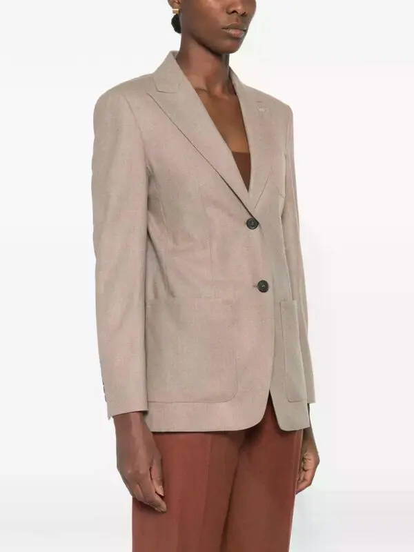 Max Mara Single-breasted Notch-lapels Blazer