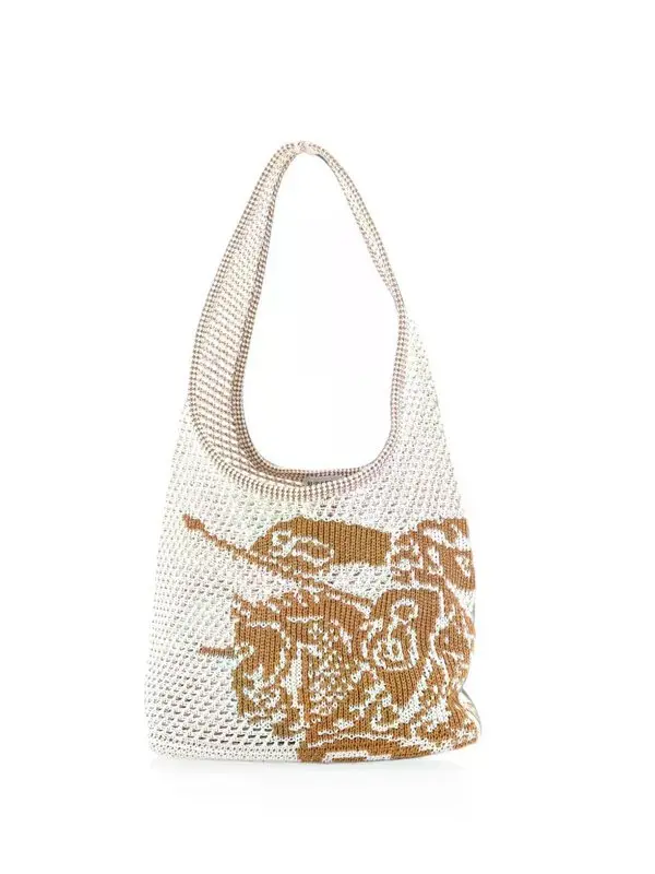 Burberry Ekd Crochet Small Shoulder Bag