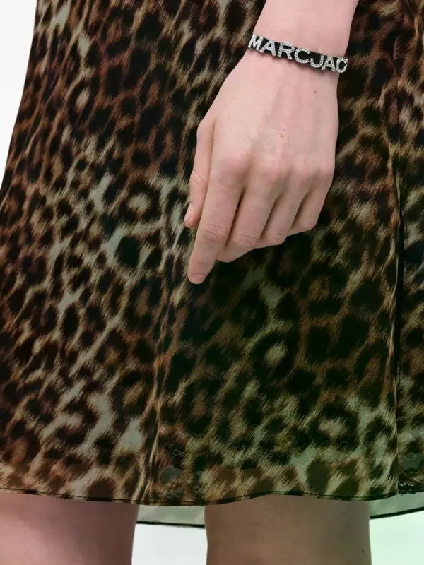 Marc Jacobs Laced Logo-lettering Bracelet