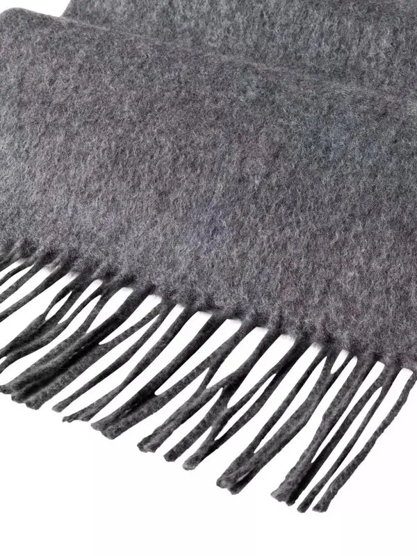 HACKETT LONDON Fringed-edge Scarf