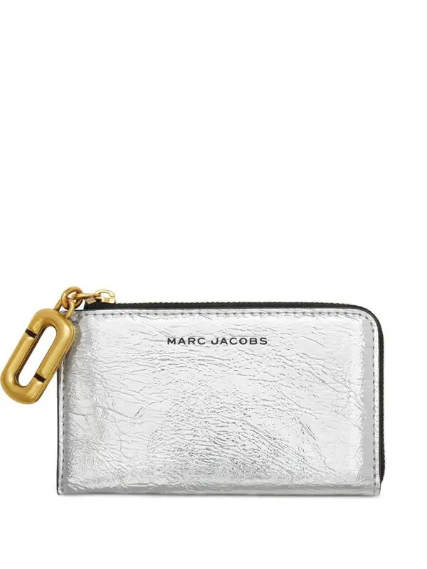 Marc Jacobs Scene Top-zip Multi Wallet In Metallic