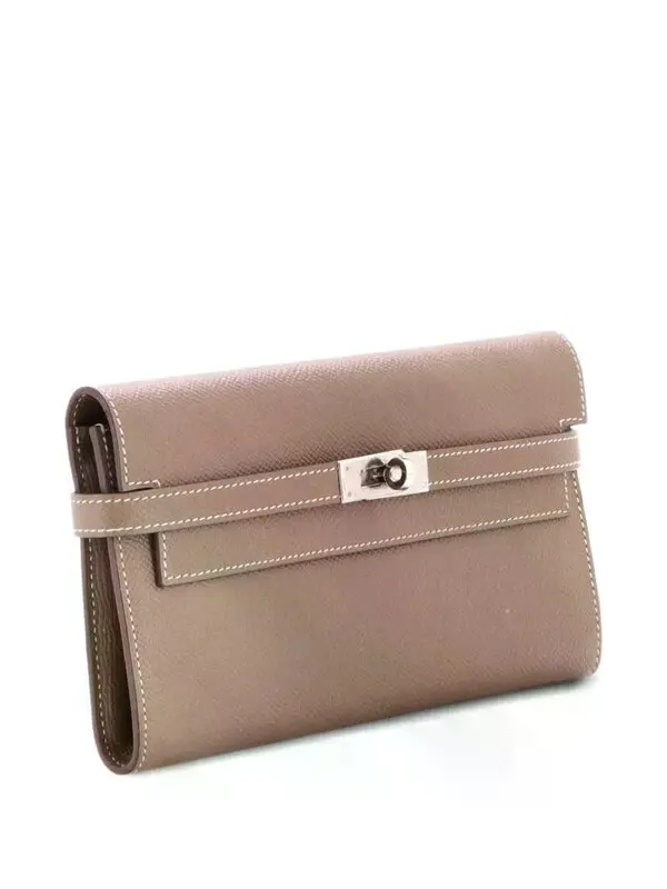 Hermès Kelly Wallet Epsom Long Small Wallets