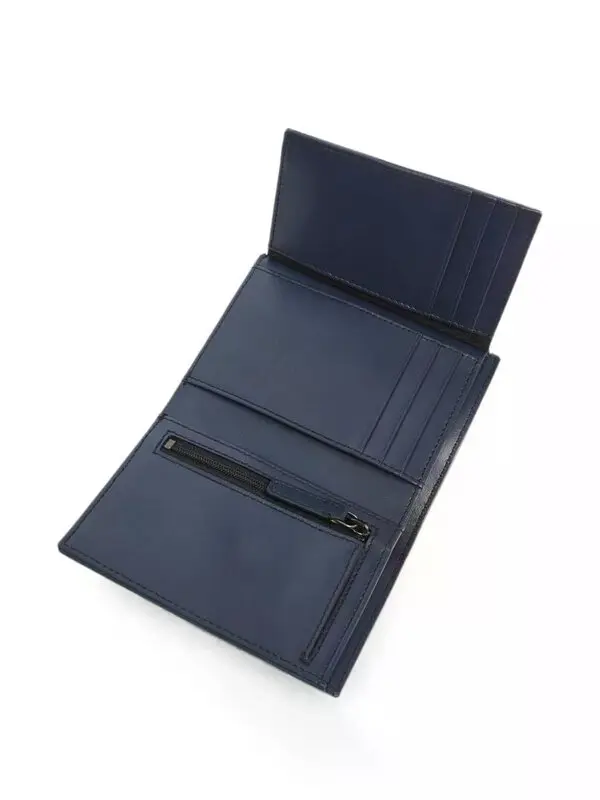 LANCEL Leon Logo-embossed Leather Wallet