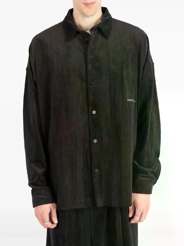 SOCIETE ANONYME Corduroy-effect Oversized Shirt