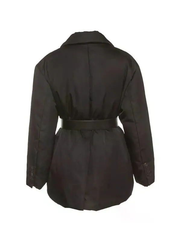 Prada Re-nylon Belted Puffer Jacket