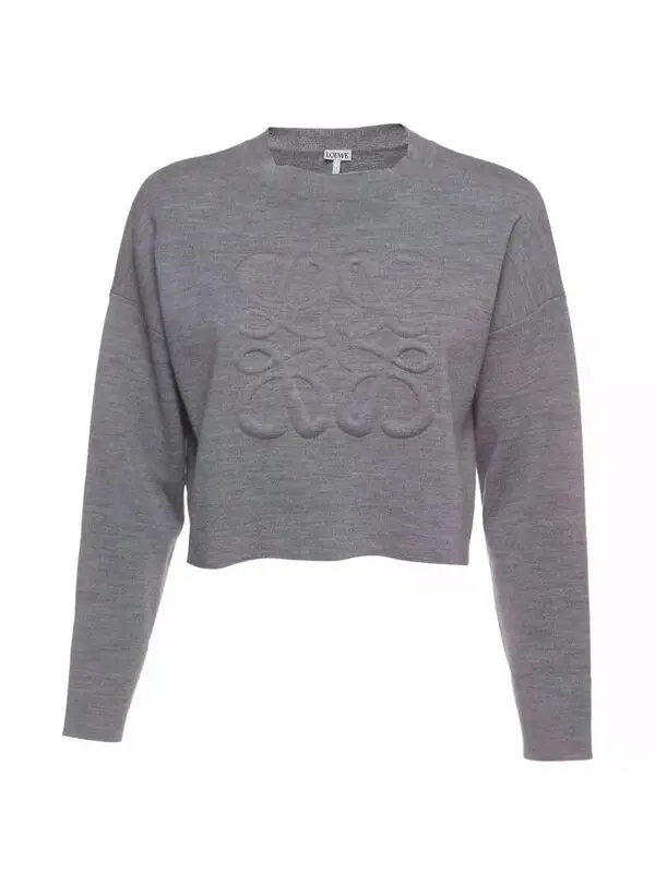 Loewe Anagram Cropped Sweater