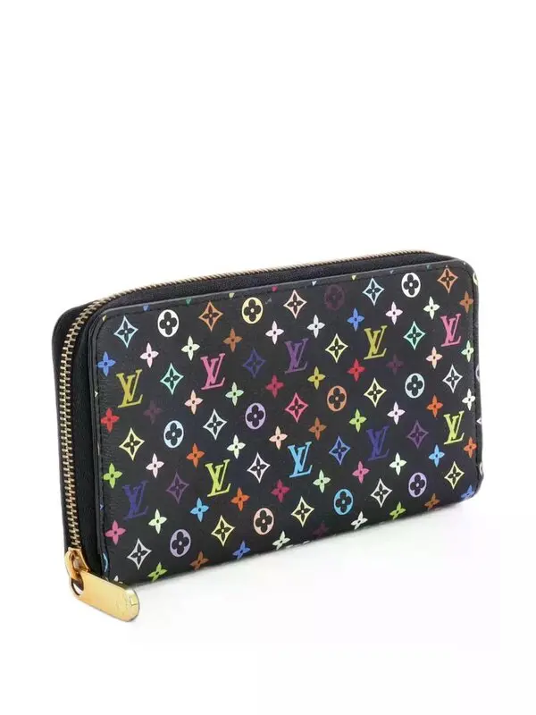 LOUIS VUITTON Zippy Wallet Monogram Multicolor Small Wallets
