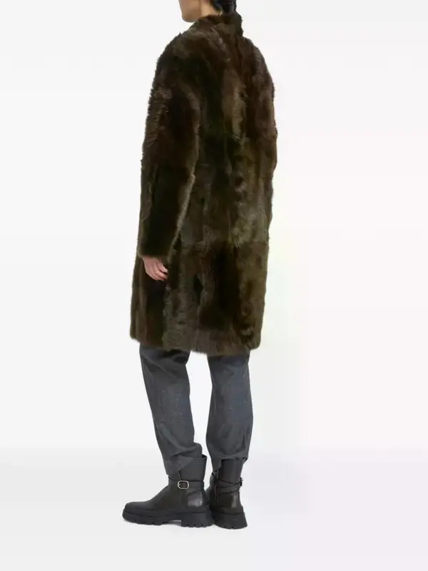 YVES SALOMON Reversible Belted Toscana Coat