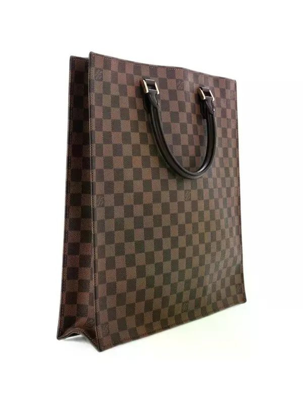 LOUIS VUITTON Sac Plat Damier Tote Bag