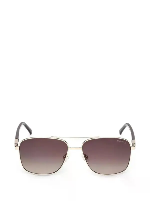 Guess Square Metal Sunglasses