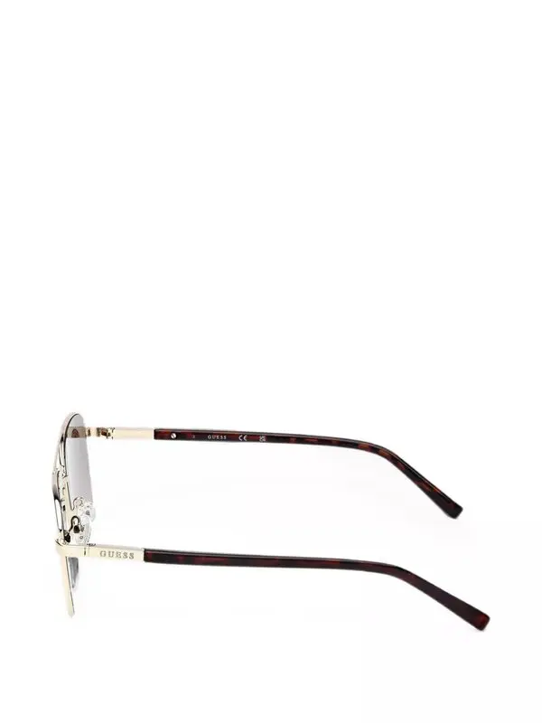 Guess Square Metal Sunglasses