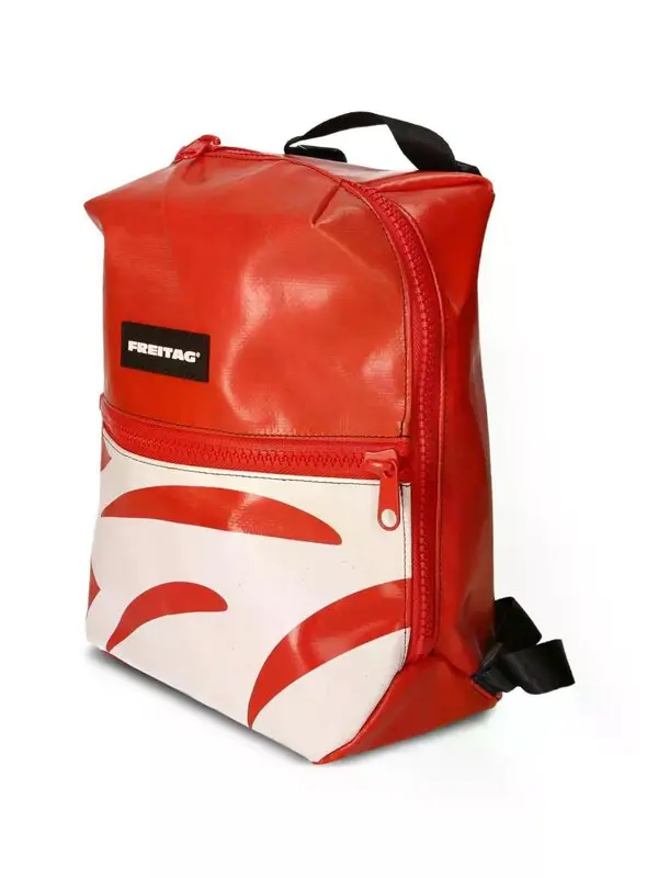 FREITAG Walter Logo-patch Backpack - Red