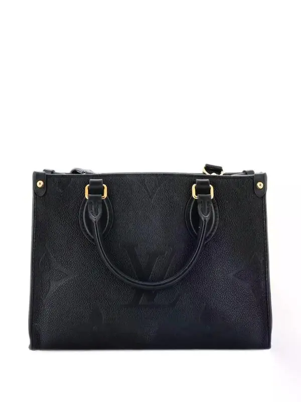 LOUIS VUITTON Onthego Tote Monogram Empreinte Giant Pm Shoulder Bag