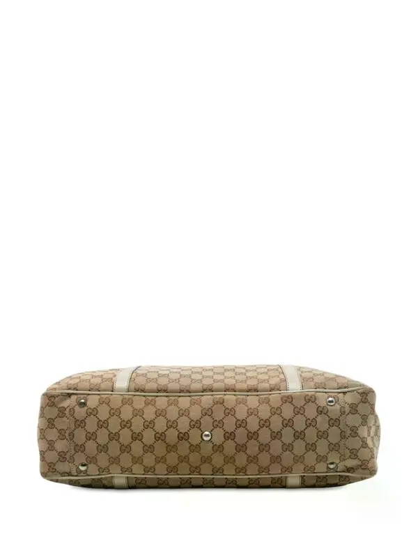 Gucci 2016-2026 Large Gg Canvas Twins Tote Bag