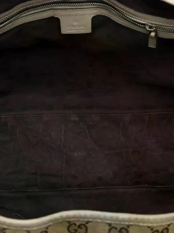 Gucci 2016-2026 Large Gg Canvas Twins Tote Bag