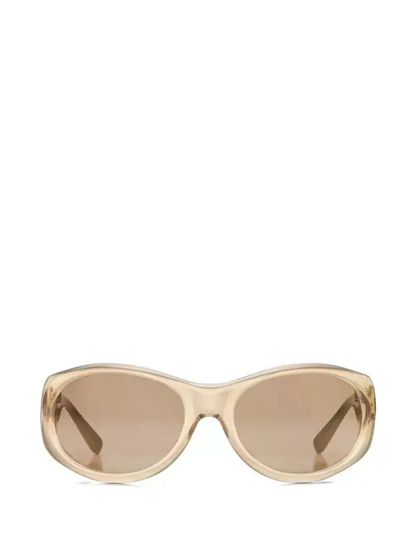 Magda Butrym Round-frame Sunglasses - Neutrals