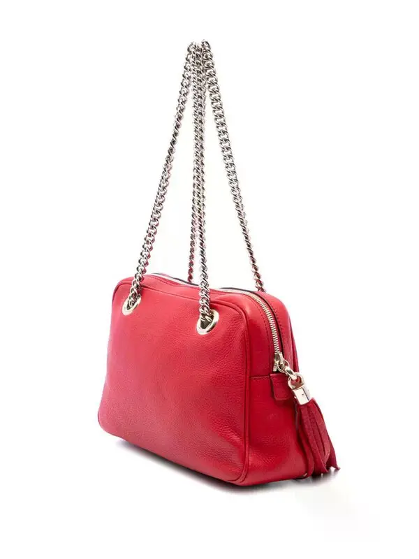 Gucci 2000-2015 Calfskin Soho Chain Zip Shoulder Bag