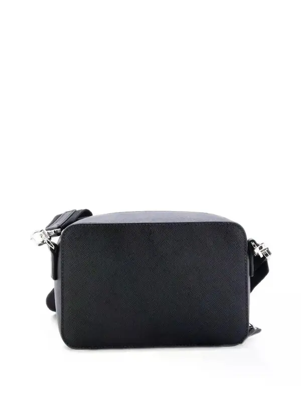 Prada Brique Camera Saffiano Leather Mini Crossbody Bag