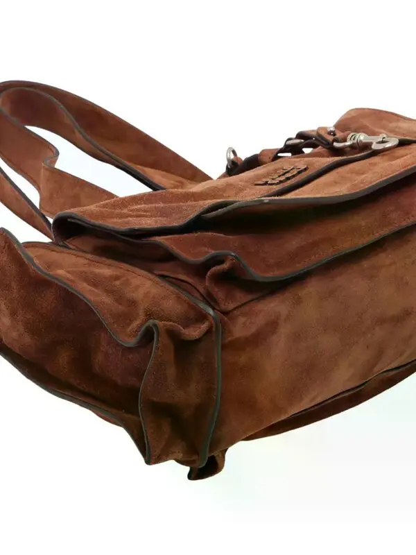Miu Miu 2023 Suede Utilitaire Satchel