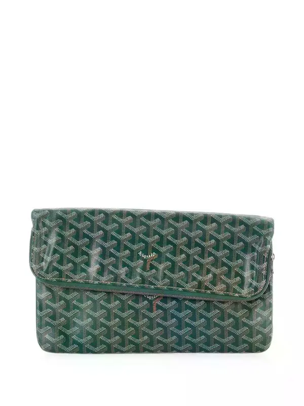 Goyard Saint Marie Coated Canvas Clutch Bag