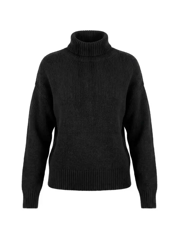 SA SU PHI Cut-out Roll-neck Sweater