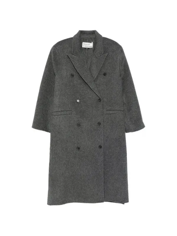Source Unknown Hutton Double-breasted Coat