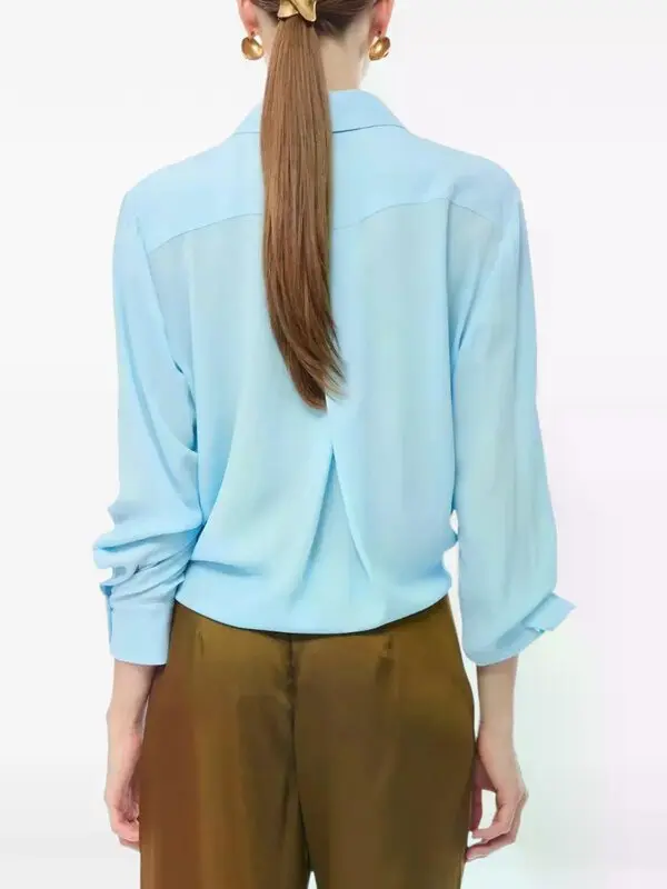 NENETTE Forrest Concealed-fastening Long-sleeve Shirt