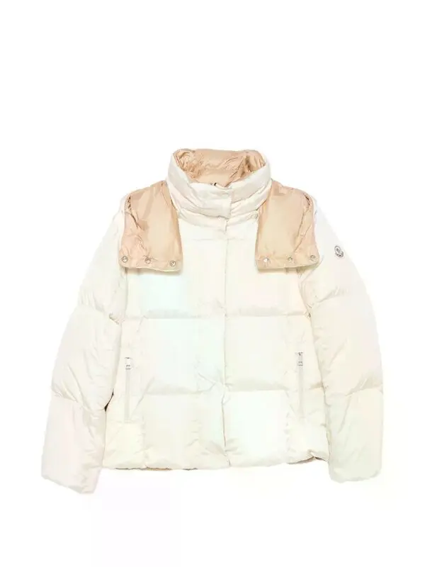 Moncler Castelnew Padded Jacket - Neutrals