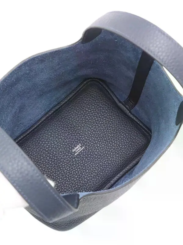 Hermès 2025 Clemence Picotin Lock 18 Handbag - Blue