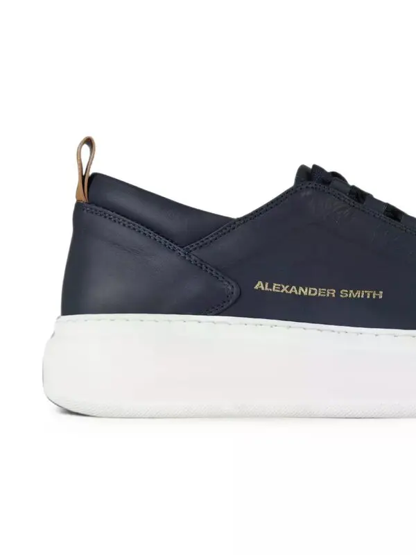 ALEXANDER SMITH Wembley Leather Sneakers