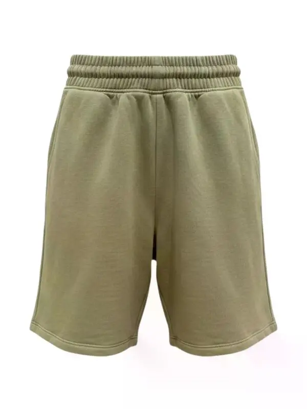 John Richmond Drawstring-waist Logo-embroidered Shorts