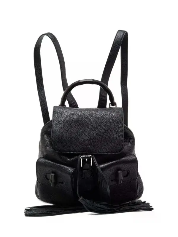 Gucci Bamboo Twin Pocket Backpack