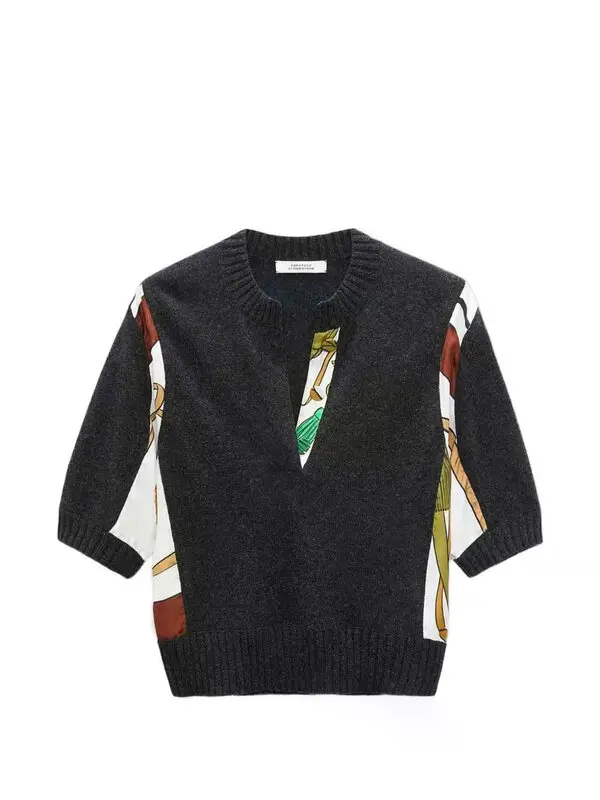 Dorothee Schumacher Short-sleeve Patchwork Top