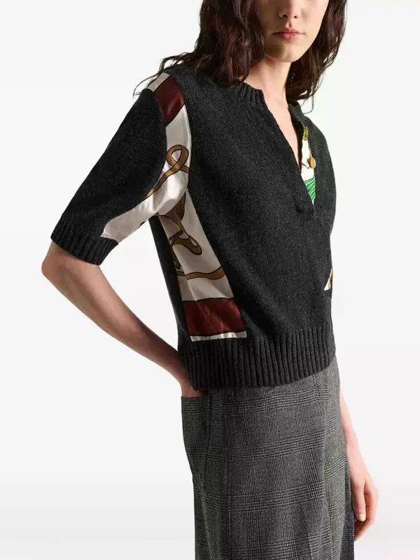 Dorothee Schumacher Short-sleeve Patchwork Top