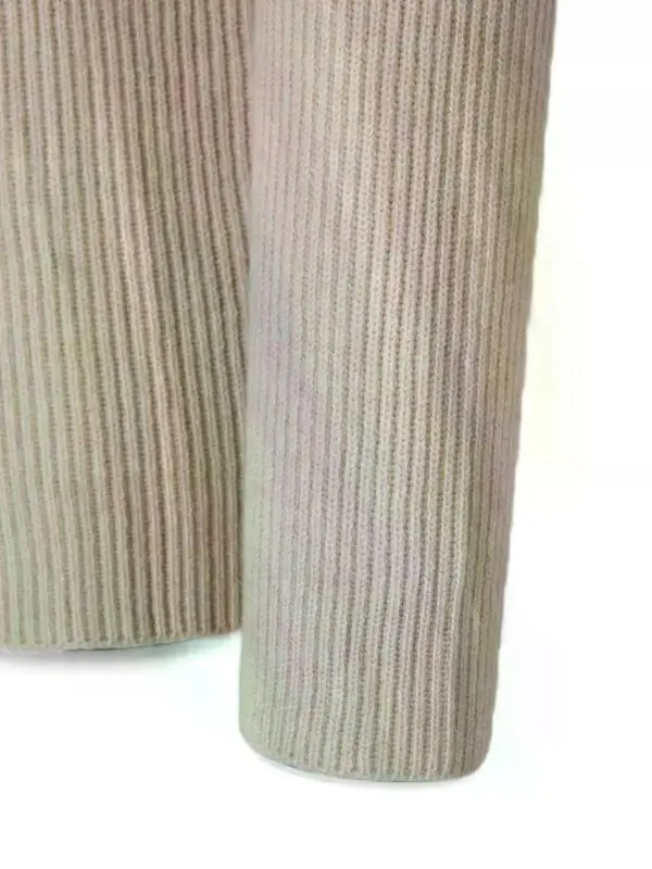 GRAN SASSO Ribbed-knit Button-up Sweater