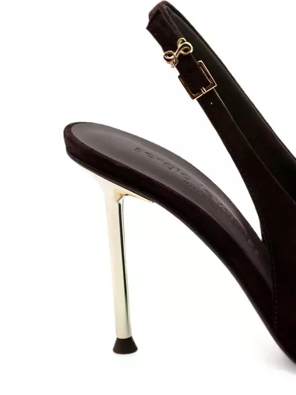SERGIO LEVANTESI Petra Suede Slingback Pumps