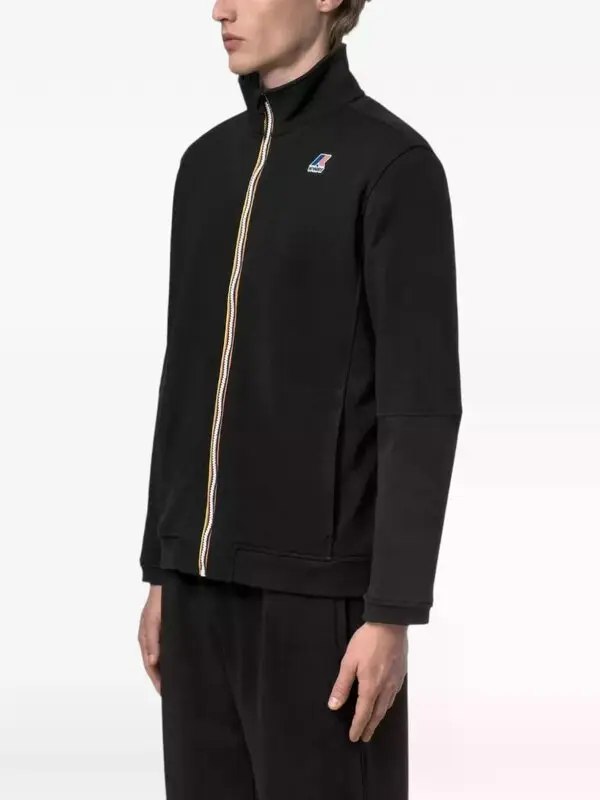 K-WAY Zip-up High-neck Sweater