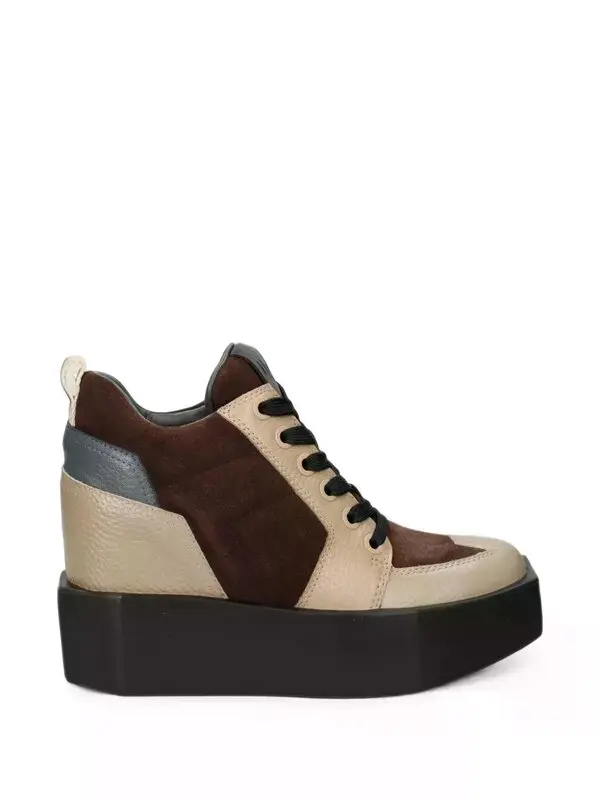 United Nude Stonecourt Mid Panelled Sneakers