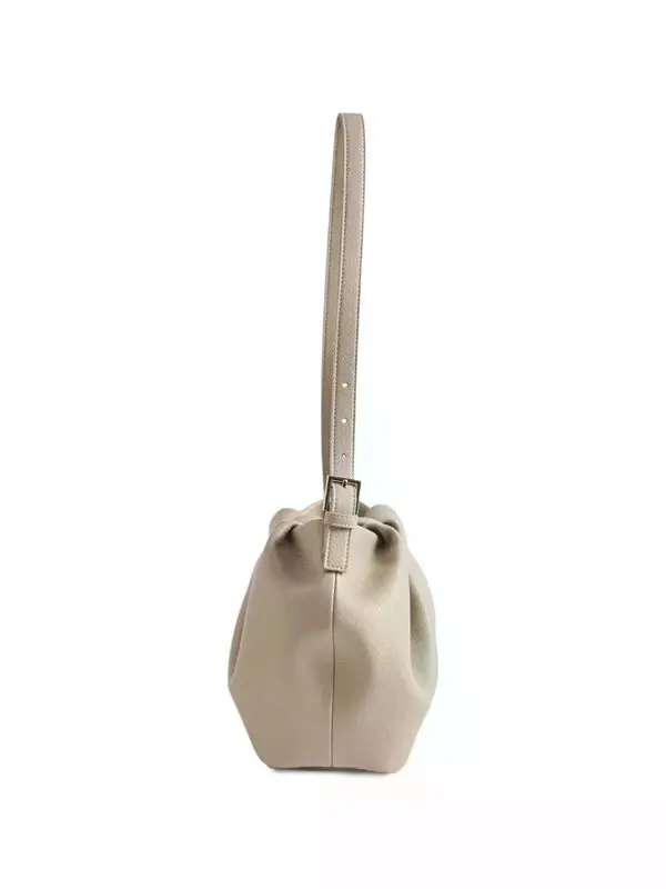 THEMOIRE Athena Grained Bucket Bag
