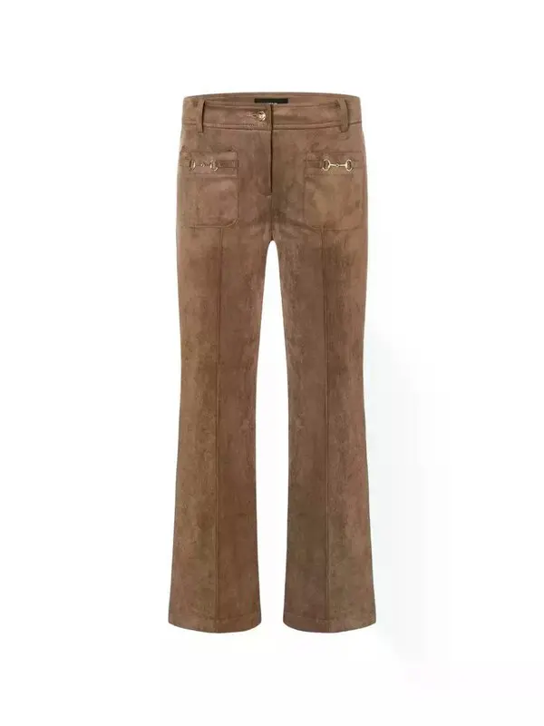 CAMBIO Seam-detail Patched-pocket Trousers