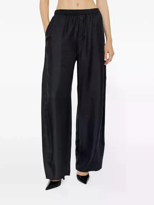 Alexander Wang Silk Palazzo Pants